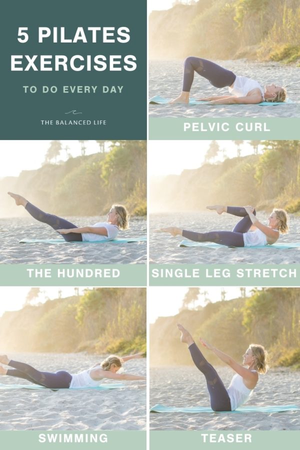 5 Pilates Exercises To Do Every Day - Lindywell